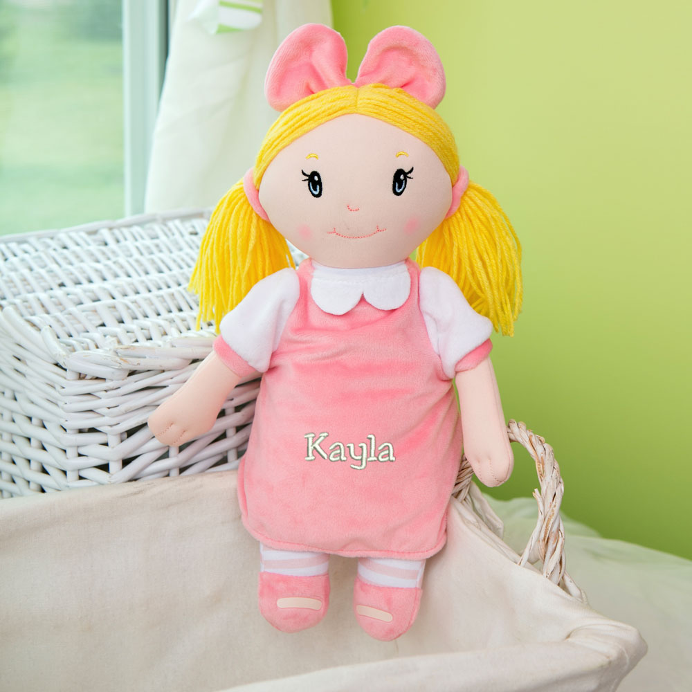 Embroidered Little Darlings Plush Dolly | GiftsForYouNow