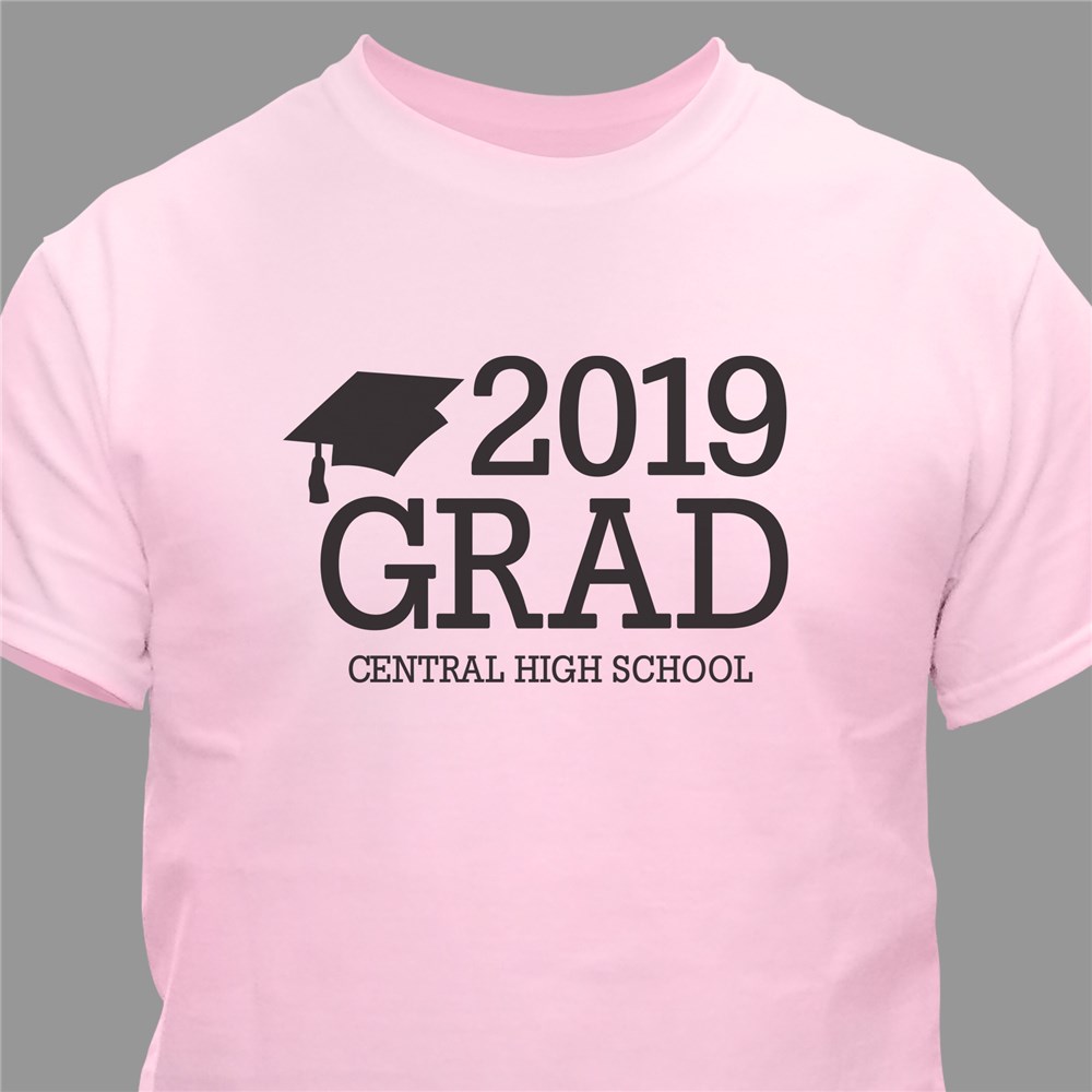 Personalized Grad T-Shirt | GiftsForYouNow