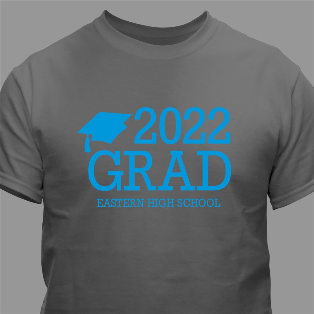 Personalized Grad T-Shirt | GiftsForYouNow