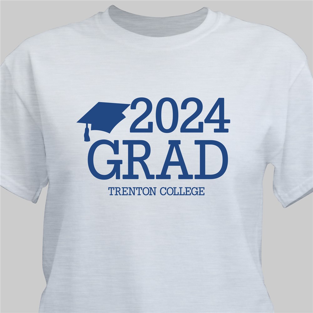 Personalized Grad T-Shirt | GiftsForYouNow