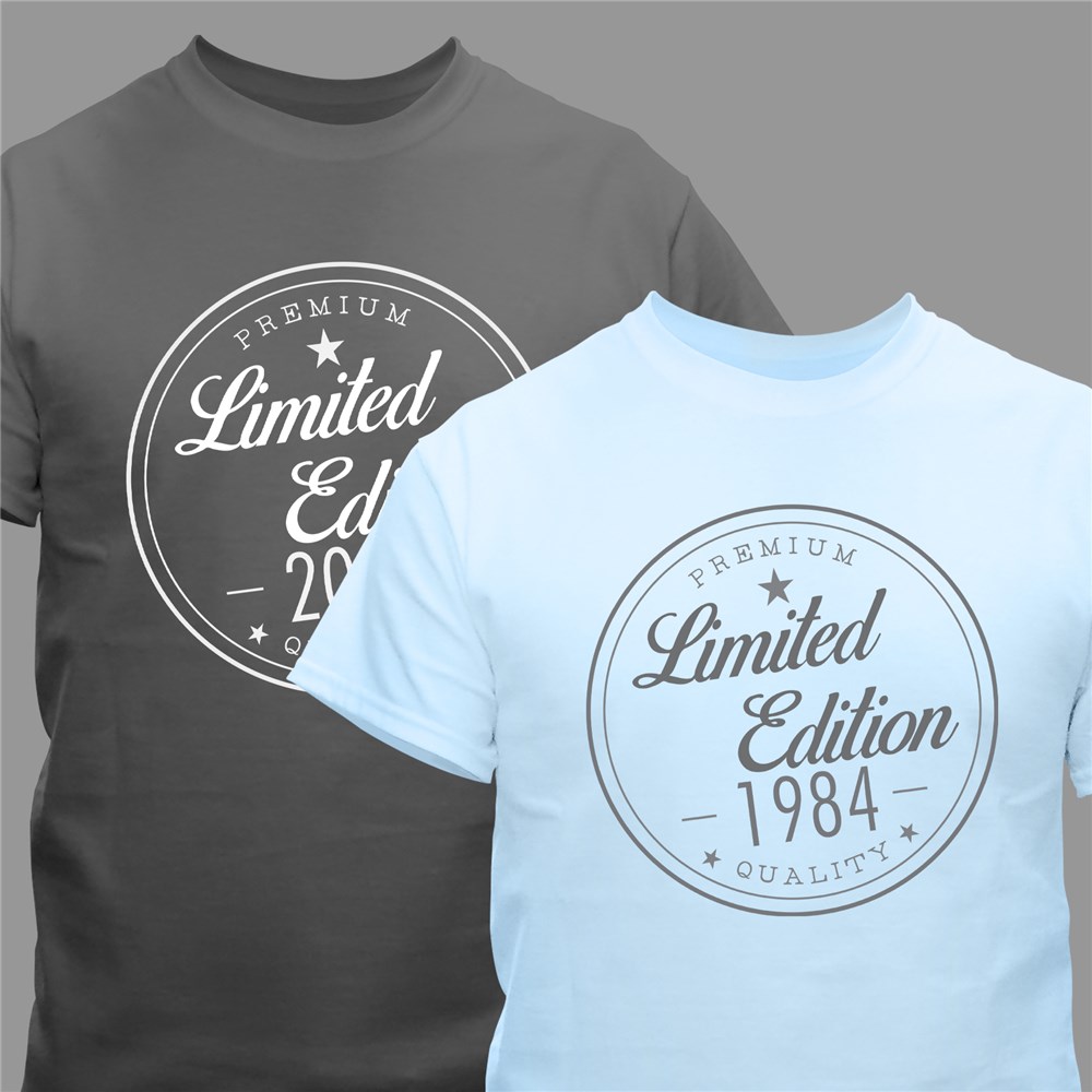 Personalized Limited Edition T-shirt | GiftsForYouNow