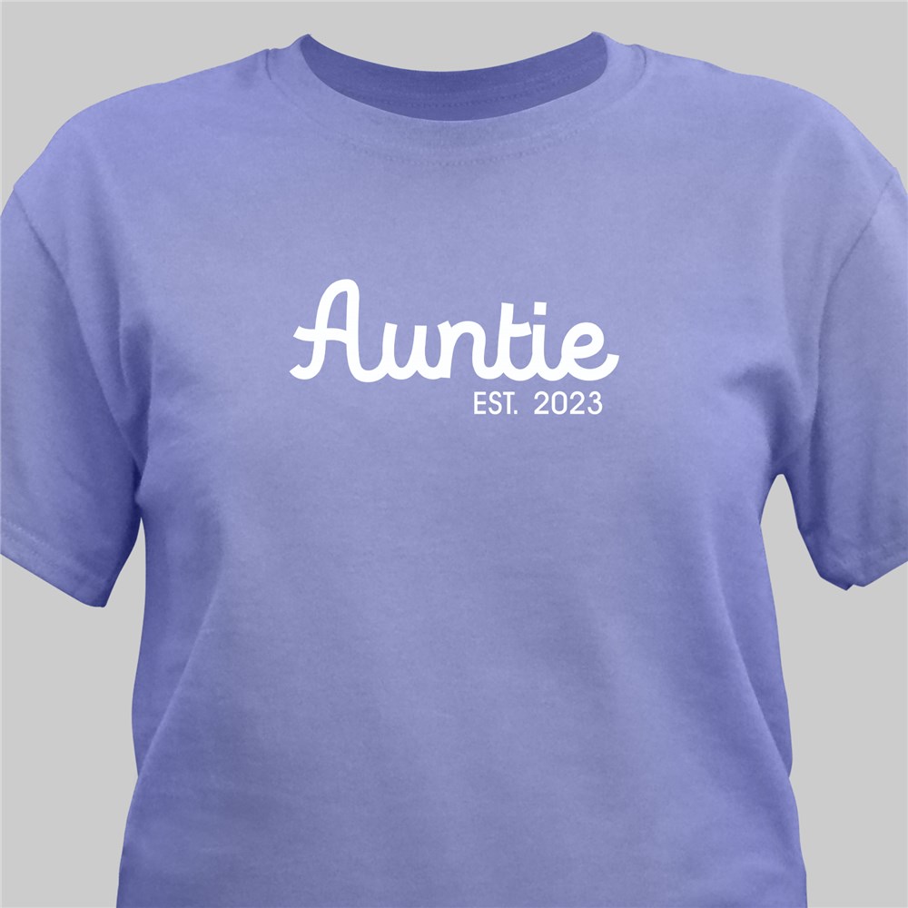 Personalized Mama Established T-Shirt
