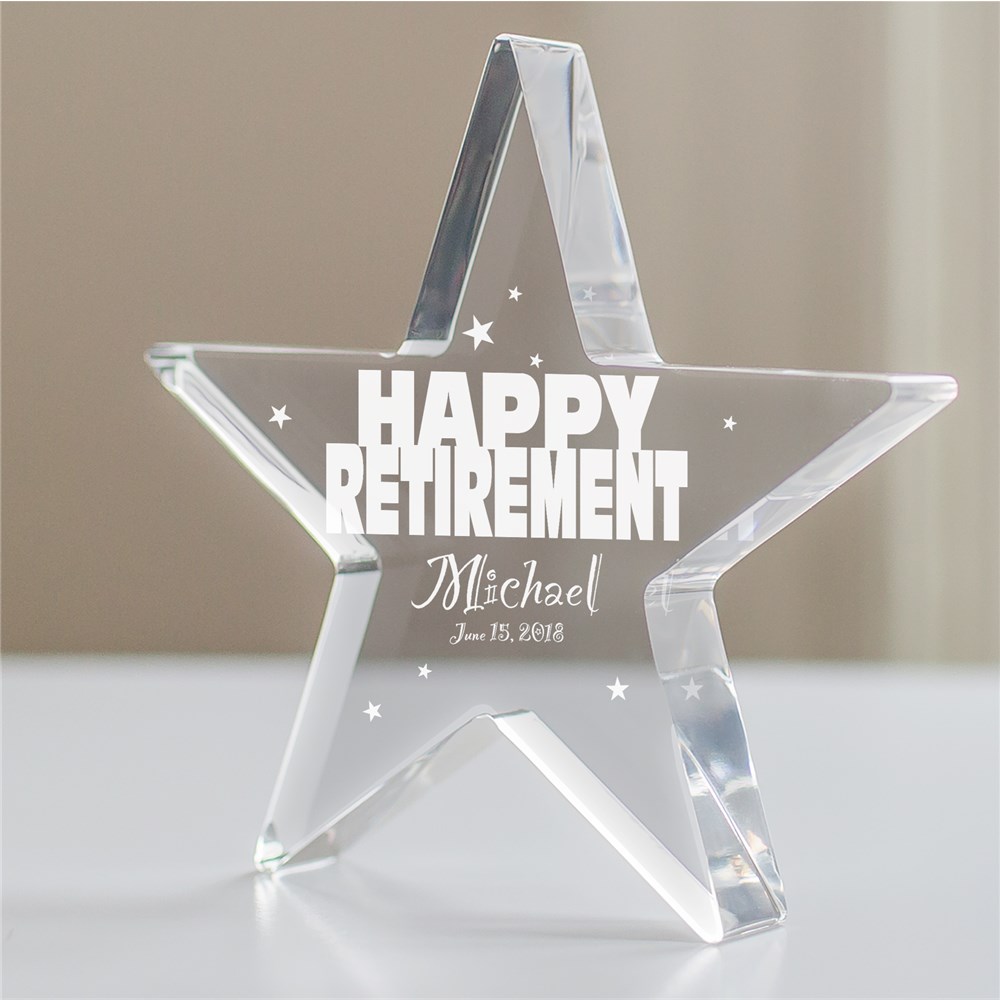 Retirement Keepsake | Engraved Retirement Keepsake