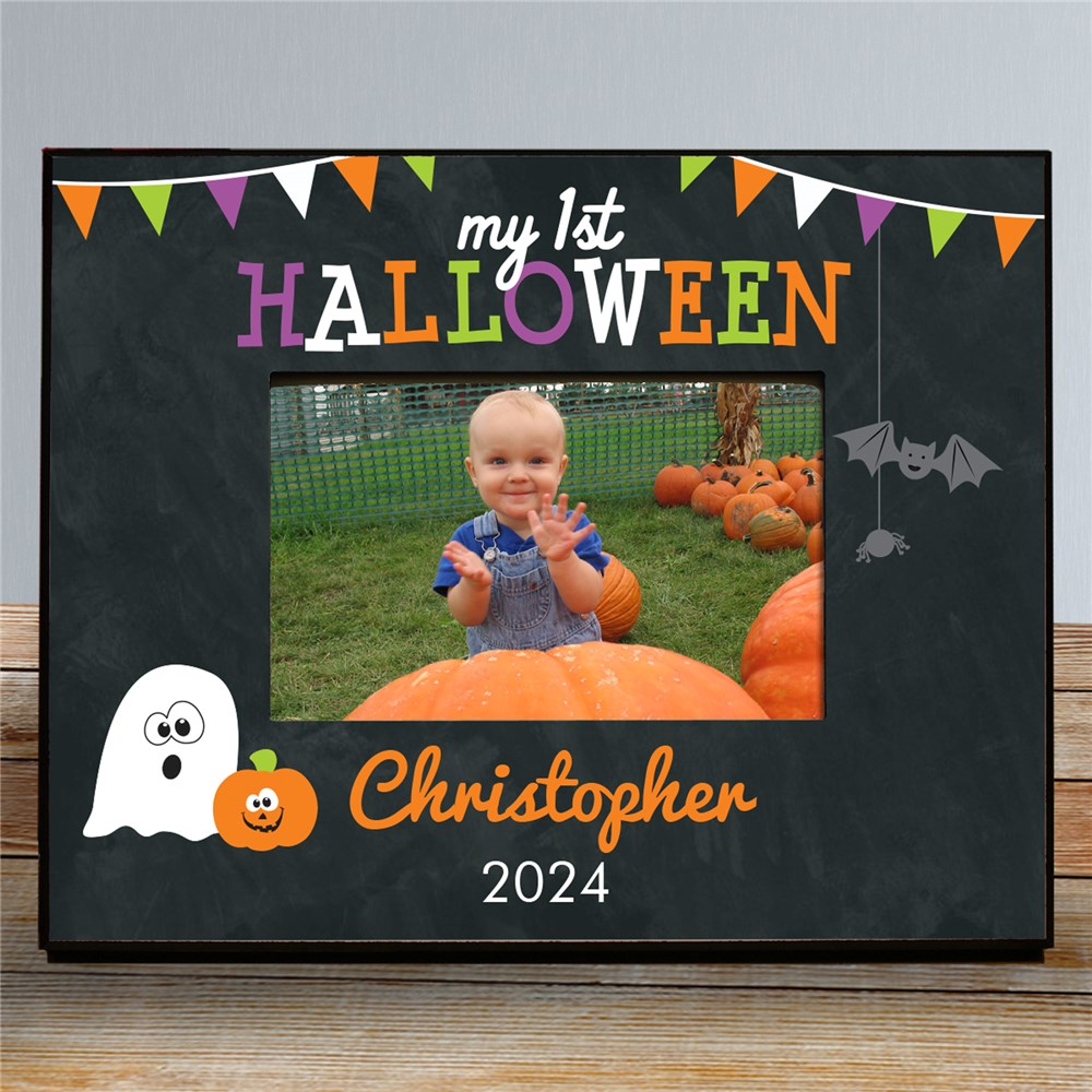 Personalized First Halloween Frame | GiftsForYouNow