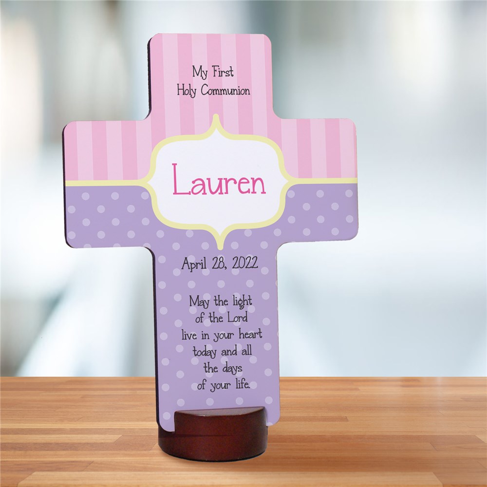 Personalized Holy Communion Cross | GiftsForYouNow