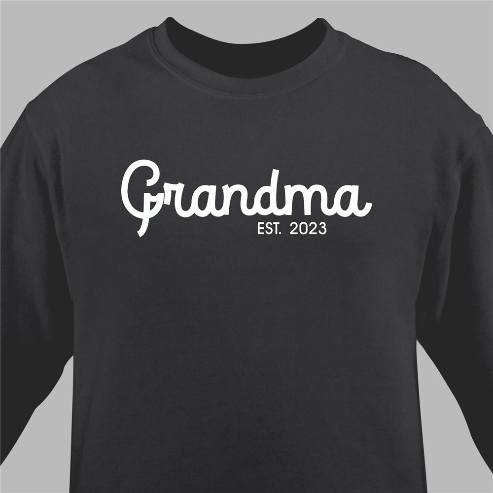Personalized Established Mommy Sweatshirt | GiftsForYouNow
