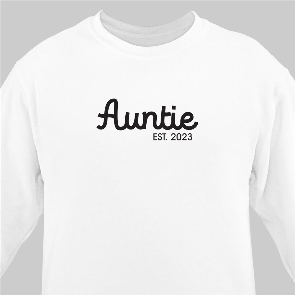 Personalized Established Mommy Sweatshirt | GiftsForYouNow