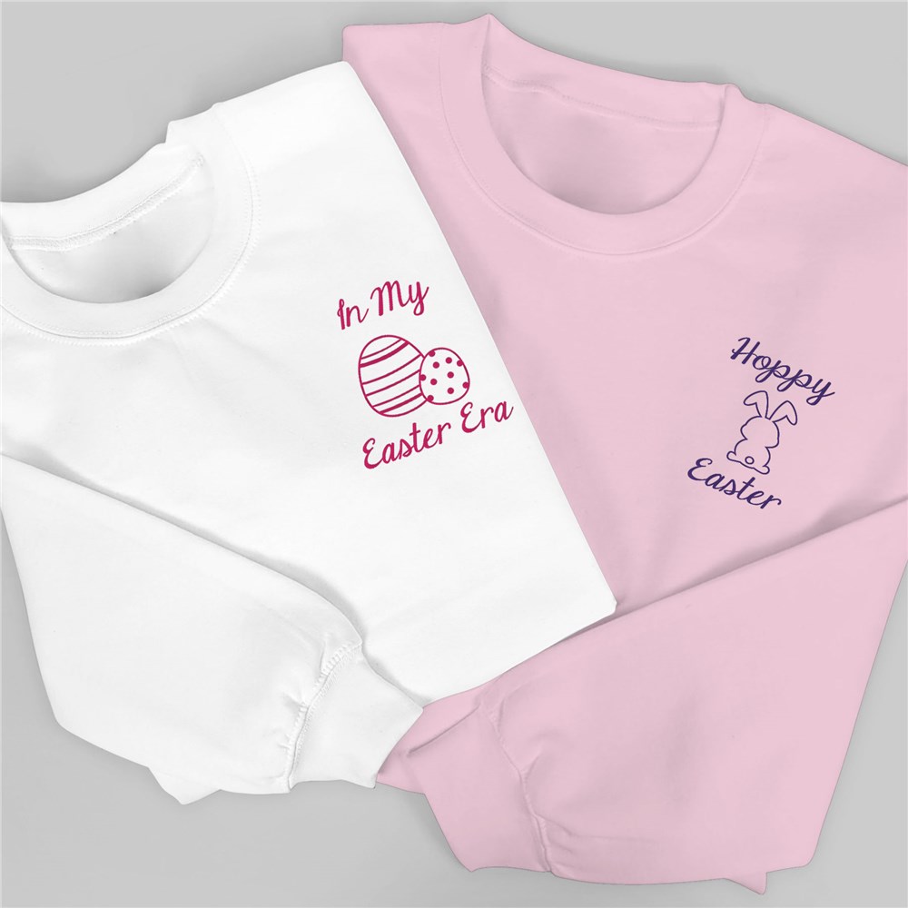 Easter Sweater Embroidered Icons