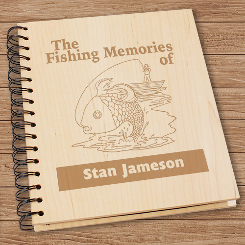 Personalized Fishing Photo Album | GiftsForYouNow
