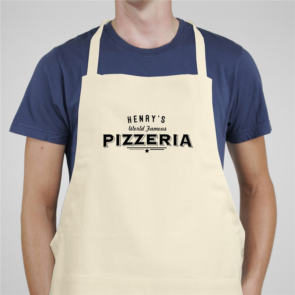 Personalized World Famous Pizzeria Apron