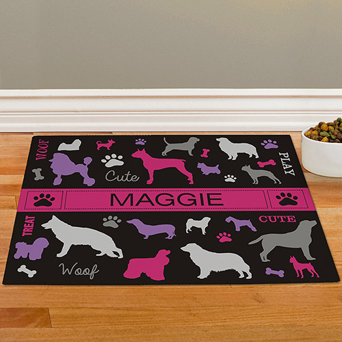 Personalized All Breeds Pet Mat | Gifts For You Now