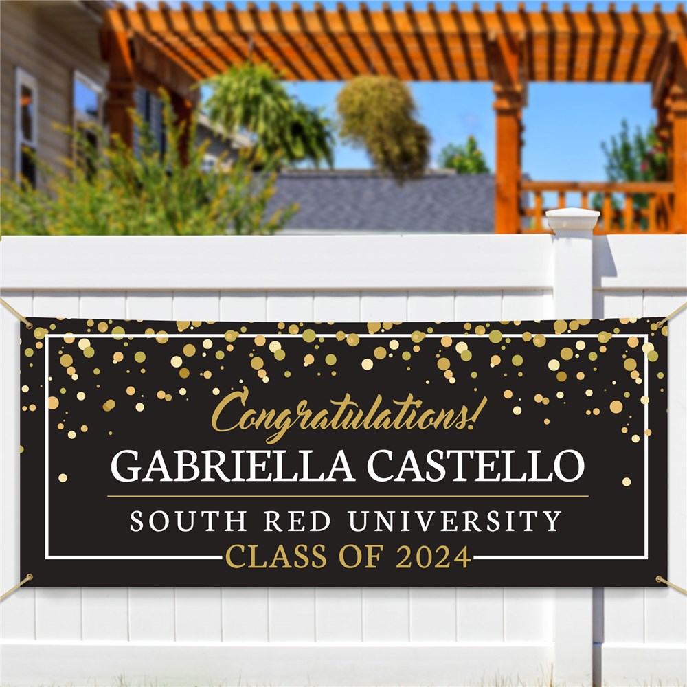 Personalized Congratulations Banner | GiftsForYouNow
