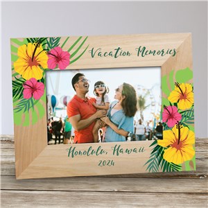 Personalized Family Vacation Frame | GiftsForYouNow