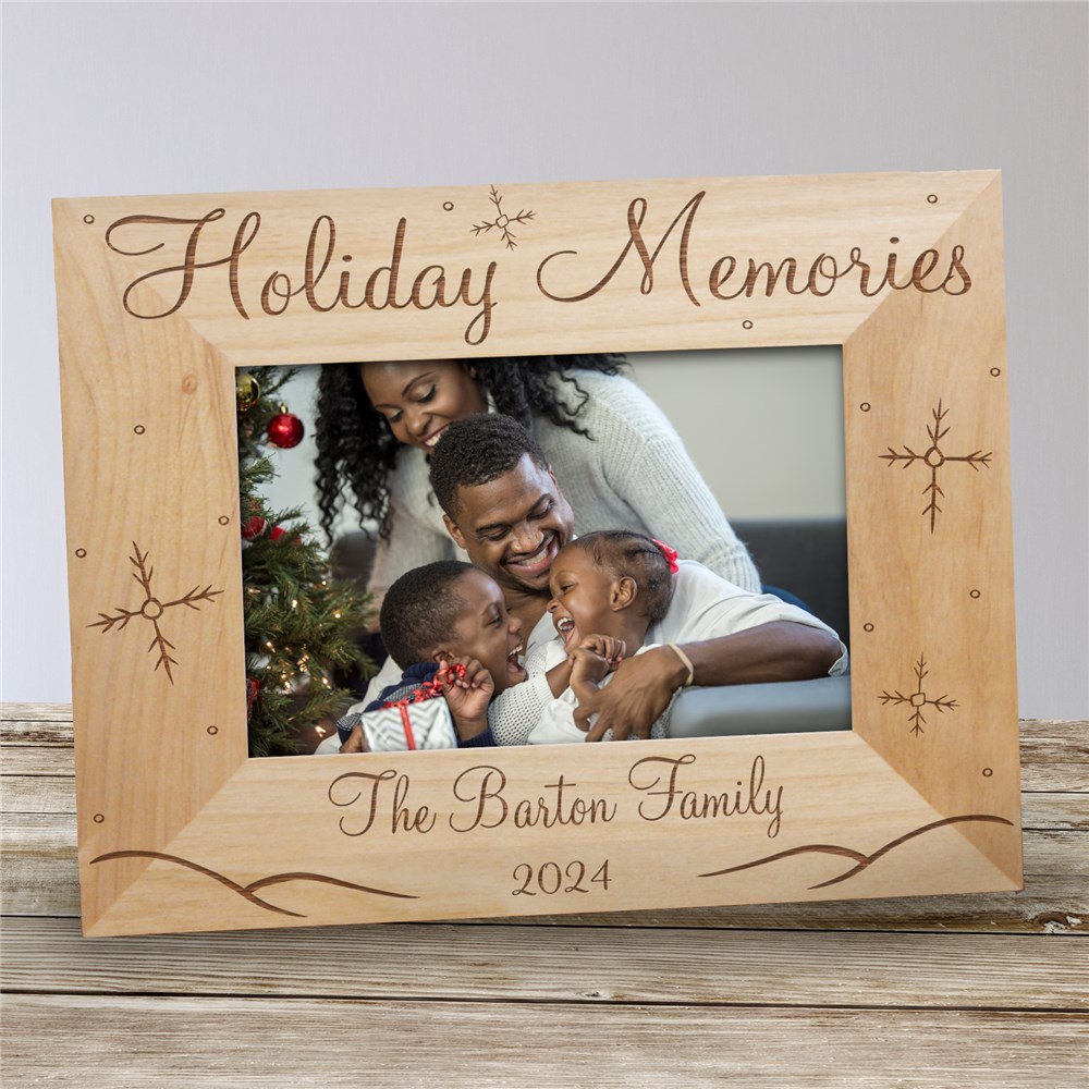 Custom Message Wooden Picture Frame | GiftsForYouNow