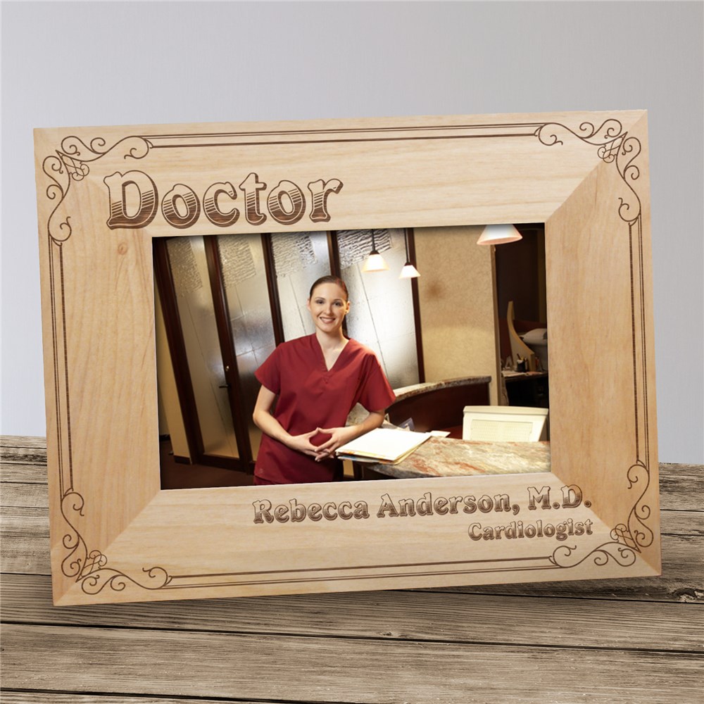 Personalized Doctor Picture Frame | GiftsForYouNow