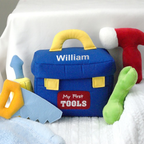 My First Tool Box Playset | Plush Baby Toys | GiftsForYouNow