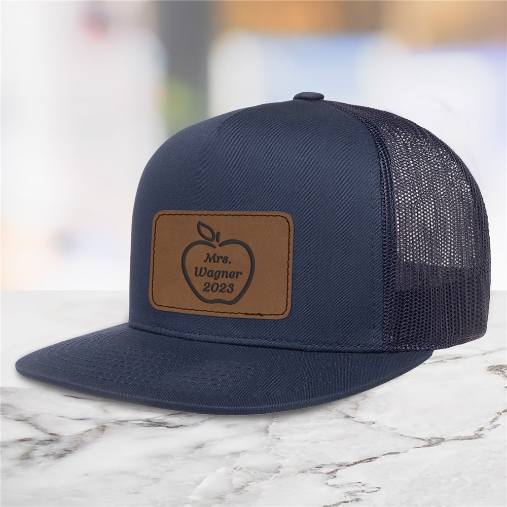 Teacher Cap With Patch And Name Personalization