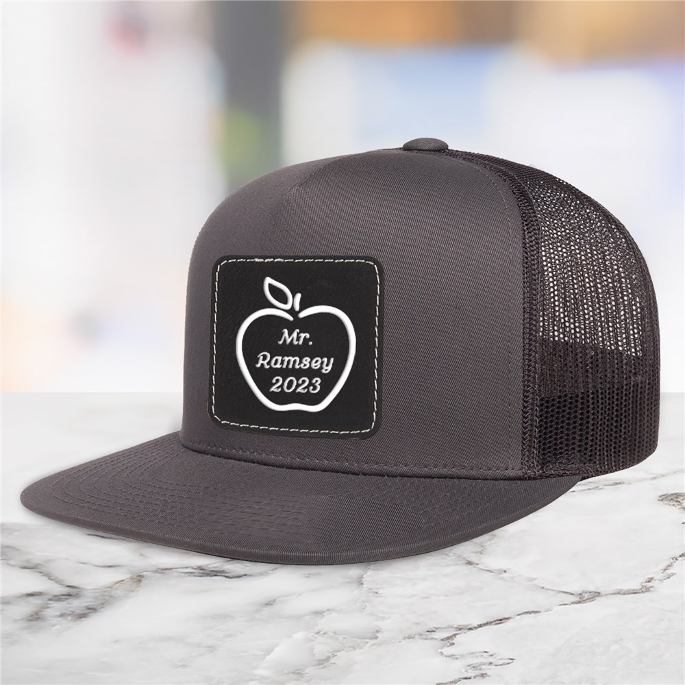 Teacher Cap With Patch And Name Personalization