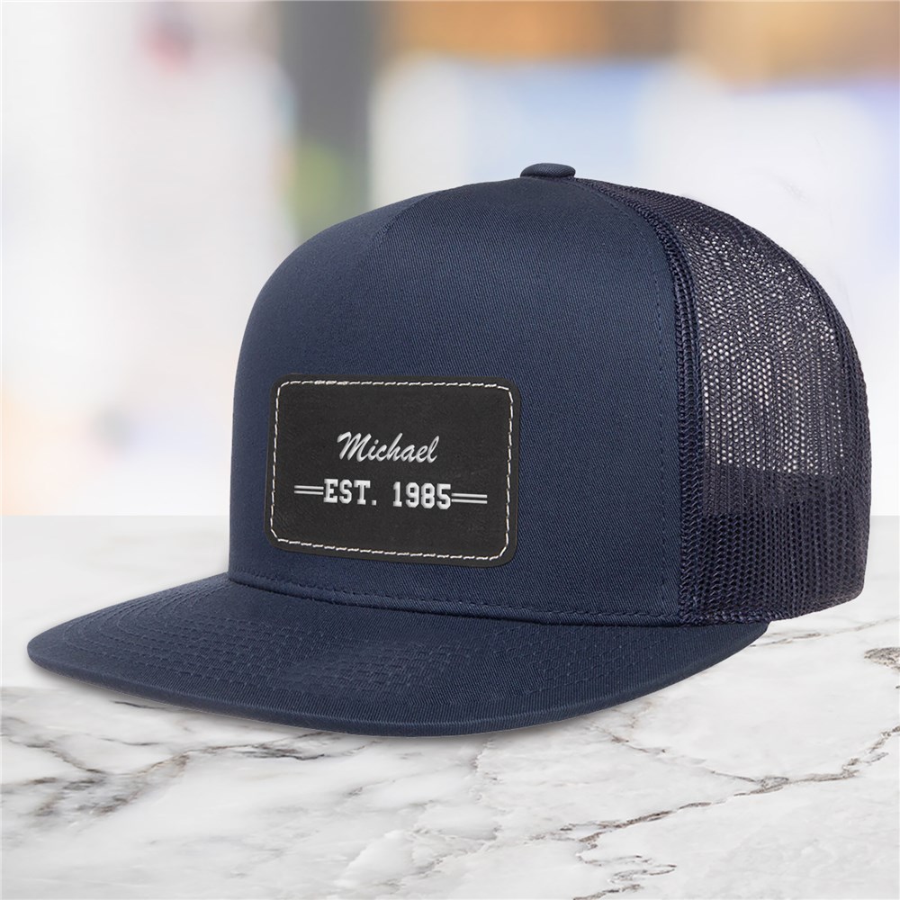 Name And Established Date Personalized Trucker Hat