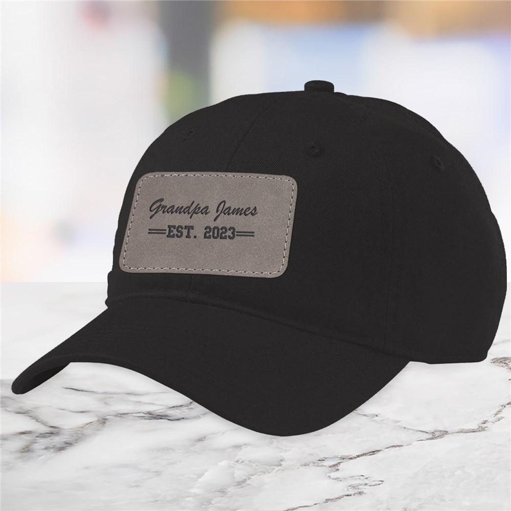 Custom Name Baseball Hat With Patch | GiftsForYouNow