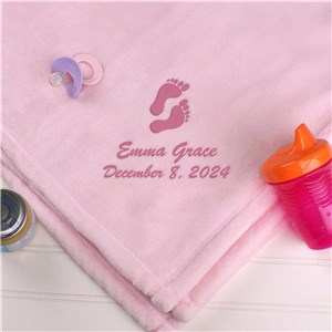 Custom Baby Blankets & Personalized Throws with Baby's Name