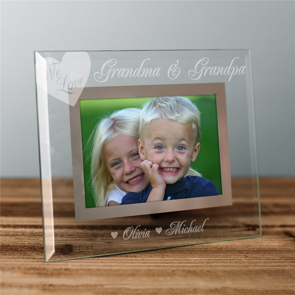 Engraved We Love Picture Frame | GiftsForYou Now