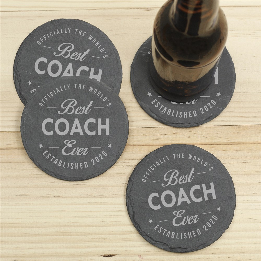 Personalized Best Ever Coasters | Barware Gifts | GiftsForYouNow