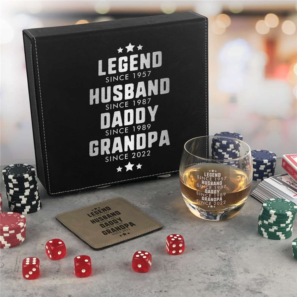 Engraved Legend Titles Gift Set