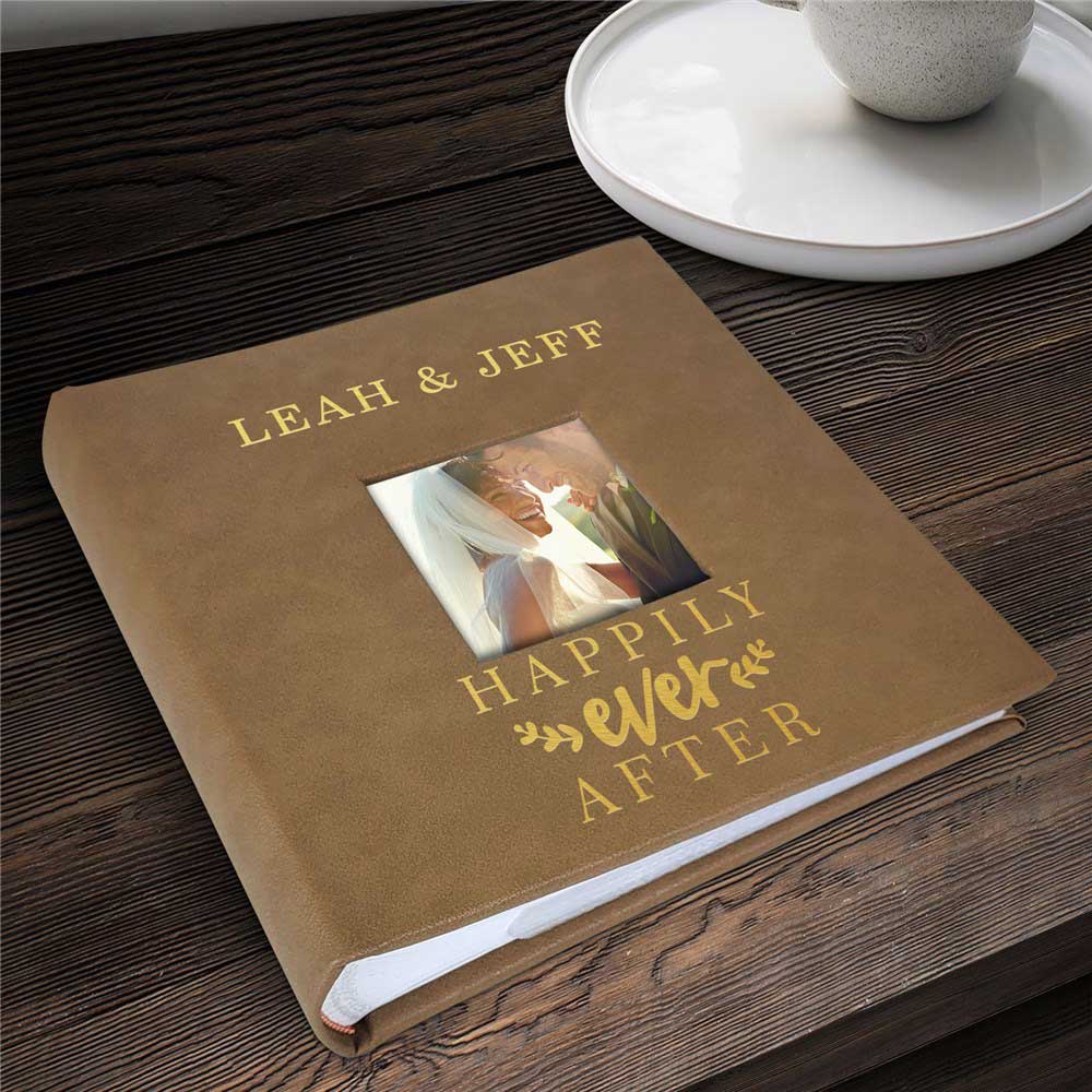 Personalized Happily Ever After Wedding Photo Album
