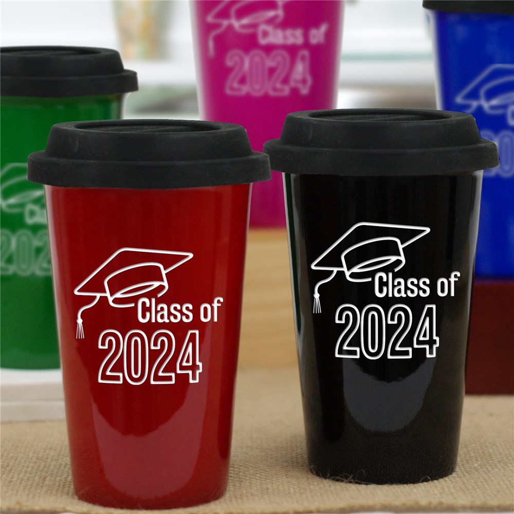 Personalized Graduation Travel Mug