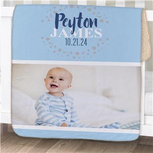 Custom Baby Blankets & Personalized Throws with Baby's Name
