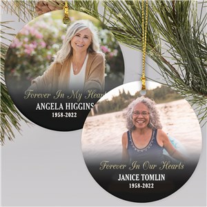 Personalized Memorial Christmas Ornaments | GiftsForYouNow