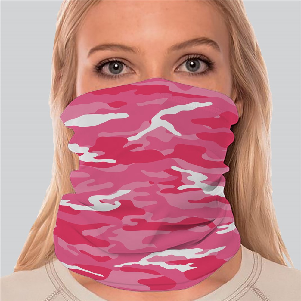 Personalized Camo Gaiter with Multiple Color Options