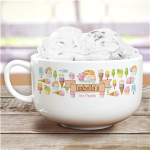 Personalized Ice Cream Bowls | GiftsForYouNow