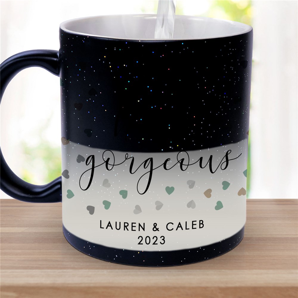 Hello Gorgeous Personalized Color Changing Mug