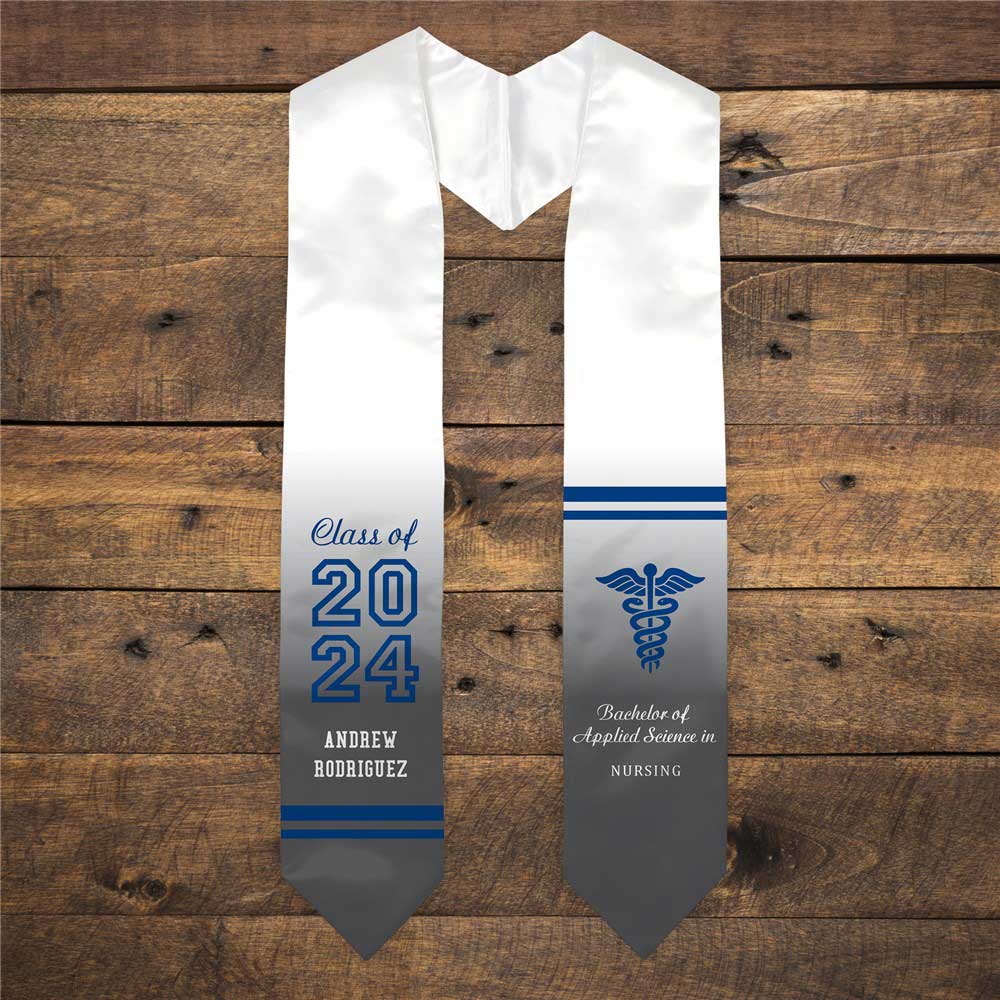 Personalized Law or Medical Graduation Stole