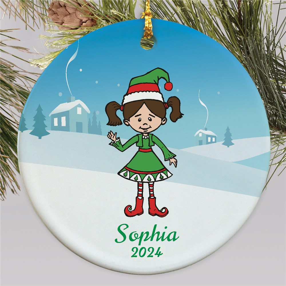 Personalized Holiday Character Ornament| GiftsForYouNow