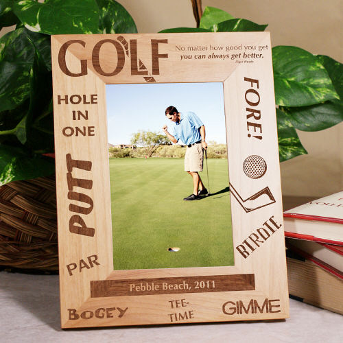 Personalized Golf Photo Frame | GiftsForYouNow