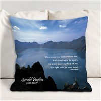 Personalized Memorial Throw Pillow Sympathy Gift | GiftsForYouNow