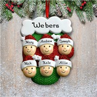Personalized Mitten Family Ornament | GiftsForYouNow